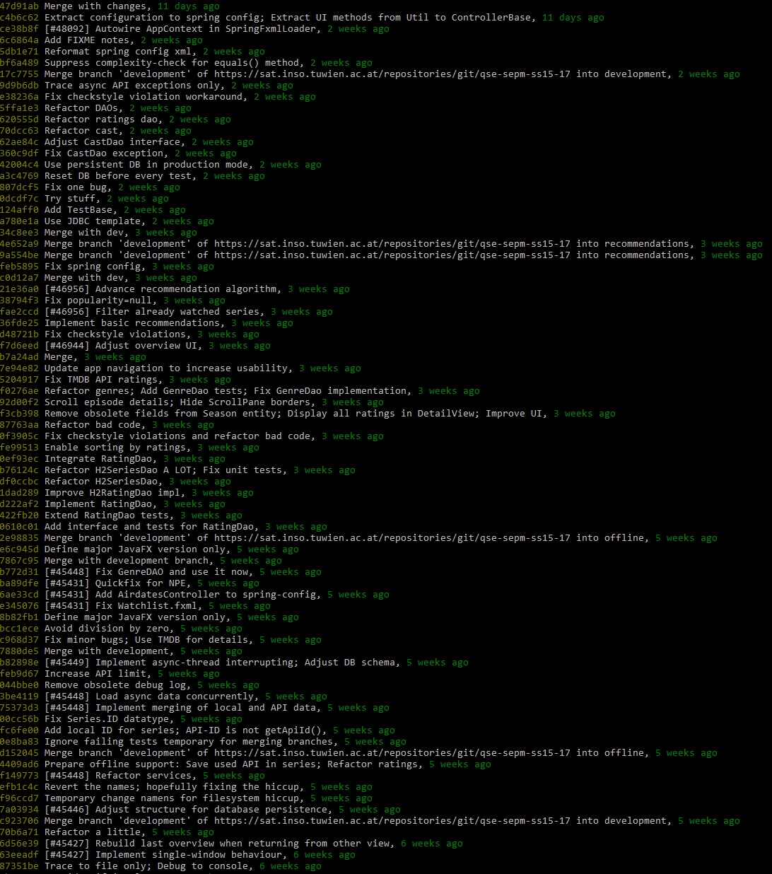 Compact and pretty GIT log – Bernhard Hagmann's Blog